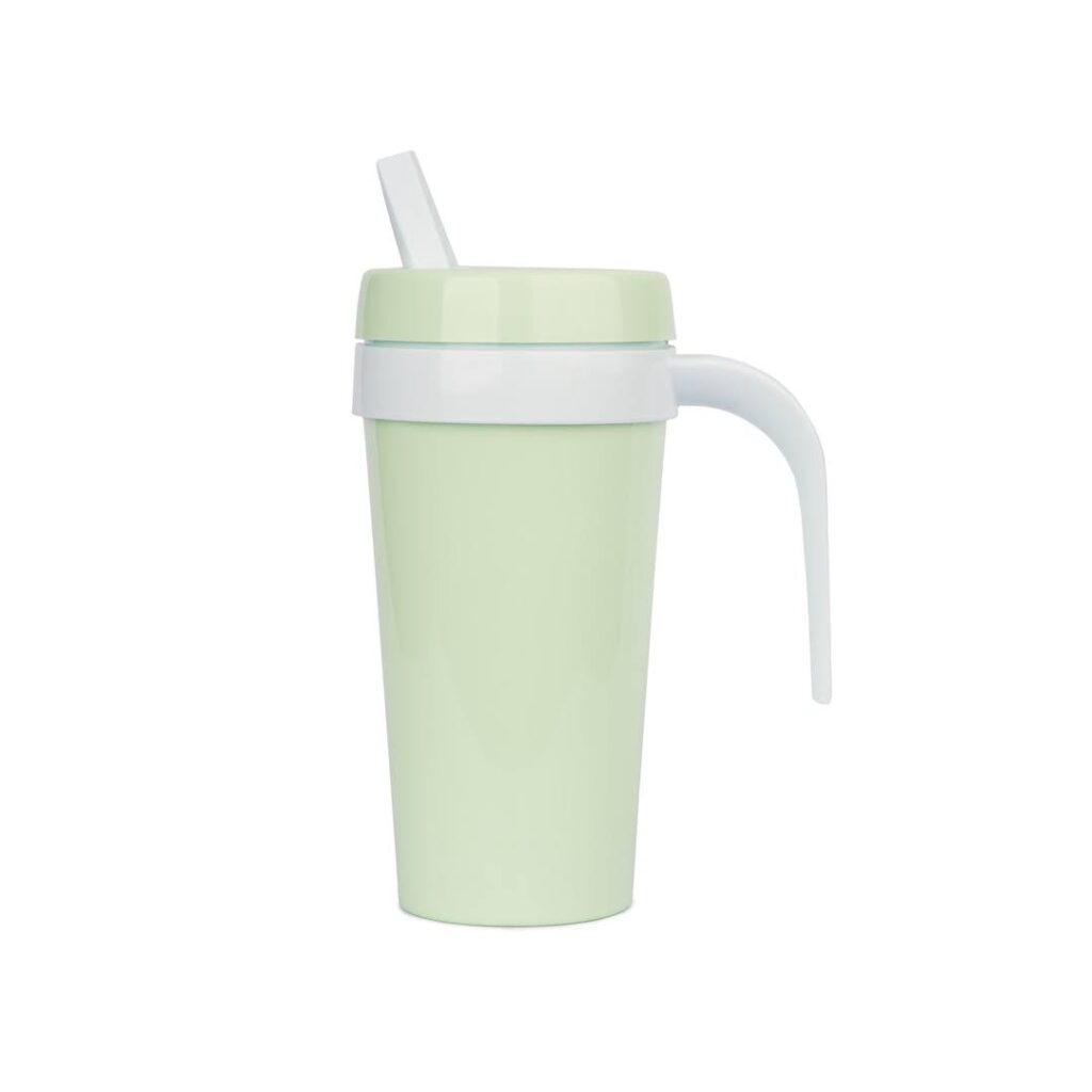 Vaso térmico con tapa y pico bebedor “Sorbito” – cimarron